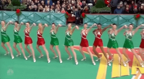 The Rockettes GIF by The 91st Annual Macy’s Thanksgiving Day Parade ...