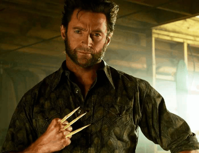 Text Wolverine Funny Fingers
