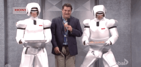 Snl Robots Celebrity Bots GIF by Product Hunt - Find & Share on GIPHY