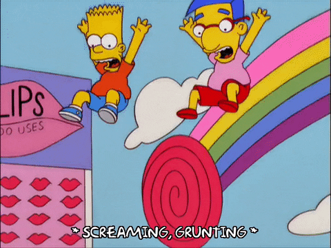 Bart Simpson Falling GIF - Find & Share on GIPHY