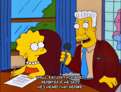 Lisa Simpson Interview GIF - Find & Share on GIPHY