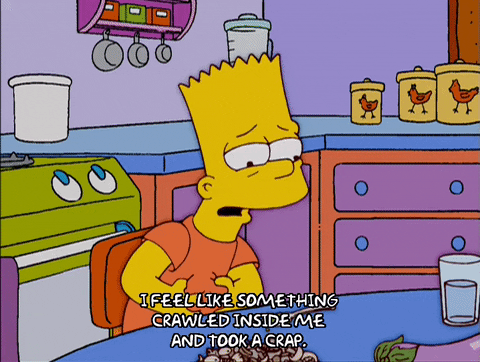 Sick Bart Simpson GIF - Find & Share on GIPHY