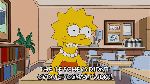 Lisa Simpson Classroom GIF - Find & Share on GIPHY