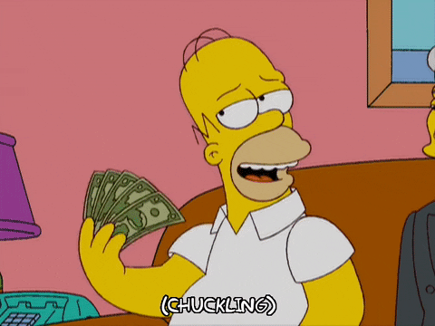 Happy Homer Simpson GIF - Find & Share on GIPHY