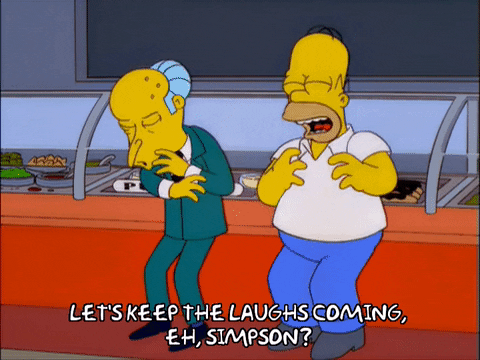 Homer Simpson Laughing GIF - Find & Share on GIPHY