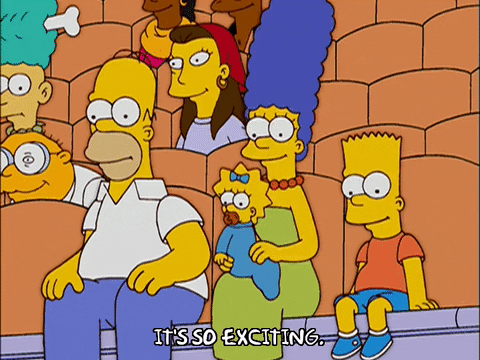 Homer Simpson Crowd GIF - Find & Share on GIPHY