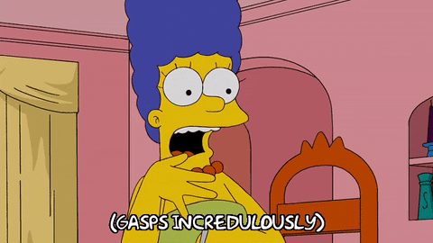 Scared Marge Simpson GIF - Find & Share on GIPHY