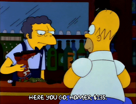 Season 3 Cash GIF by The Simpsons - Find & Share on GIPHY