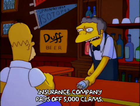 Homer Simpson Drinking GIF - Find & Share on GIPHY