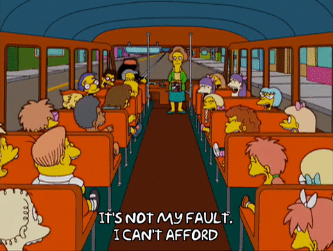 Bart Simpson Bus GIF - Find & Share on GIPHY