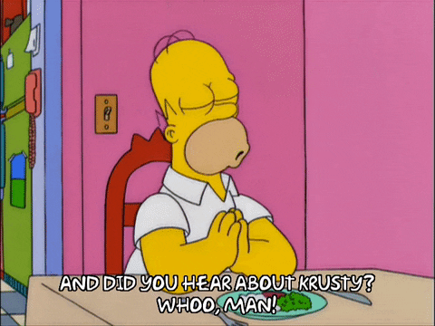 Praying Homer Simpson GIF - Find & Share on GIPHY