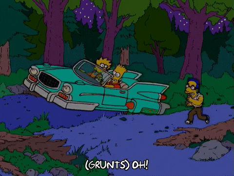 Bart Simpson Crash GIF - Find & Share on GIPHY