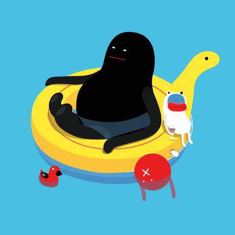 Animation Chilling GIF by inuyeh - Find & Share on GIPHY