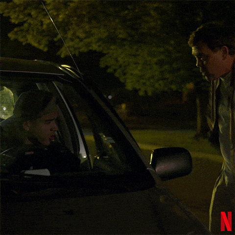 Scared Car GIF by NETFLIX - Find & Share on GIPHY