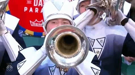 Marching Band GIF by The 91st Annual Macy’s Thanksgiving Day Parade ...