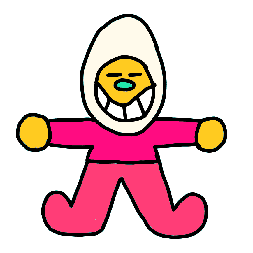 Dance Egg Sticker by Josh Cloud for iOS & Android | GIPHY
