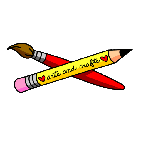 Arts And Crafts Art Sticker by Rosa Maria Renova for iOS & Android | GIPHY