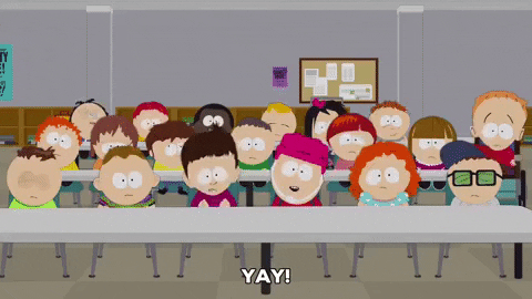 Cheering Hooray GIF by South Park - Find & Share on GIPHY