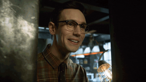 Edward Nygma Hello GIF by Gotham - Find & Share on GIPHY