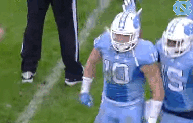 Carolina Football GIF by UNC Tar Heels - Find & Share on GIPHY