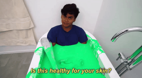 Slime Bath GIF by Guava Juice - Find & Share on GIPHY