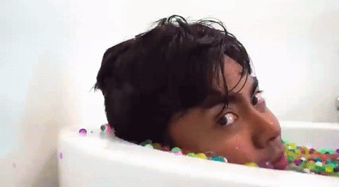 Orbeez Bath GIF by Guava Juice - Find & Share on GIPHY