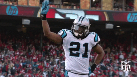 Carolina Panthers Goodbye GIF by NFL - Find & Share on GIPHY