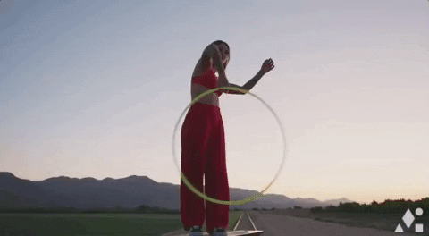 Julia Michaels Hula Hoop GIF by Clean Bandit - Find & Share on GIPHY