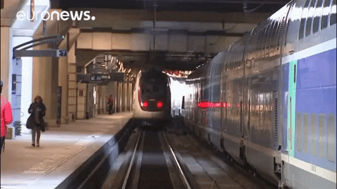 Train Departure GIF by euronews - Find & Share on GIPHY