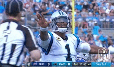 Carolina Panthers Football GIF by NFL - Find & Share on GIPHY