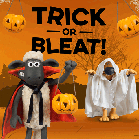Trick Or Treat Animation GIF by Aardman Animations - Find & Share on GIPHY