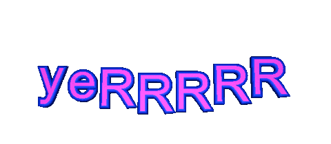 Yerrr Spillywilly Sticker by pammypocket for iOS & Android | GIPHY