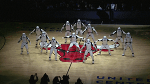 Star Wars Halftime GIF by NBA - Find & Share on GIPHY