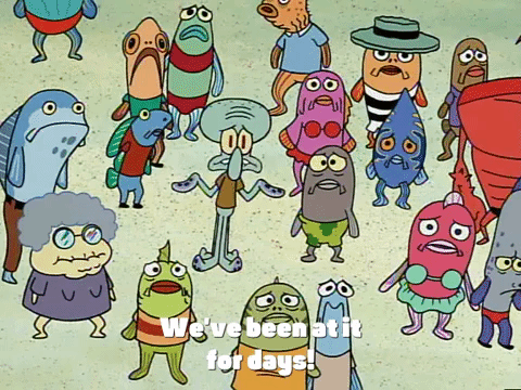 Season 2 Prehibernation Week GIF by SpongeBob SquarePants - Find ...