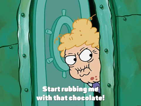 Season 2 Chocolate With Nuts GIF by SpongeBob SquarePants - Find ...