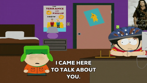 Talking Eric Cartman GIF by South Park - Find & Share on GIPHY