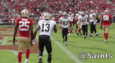 Saints Football GIF by New Orleans Saints - Find & Share on GIPHY