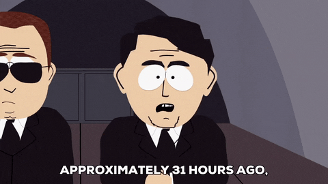Agent Informing GIF by South Park - Find & Share on GIPHY