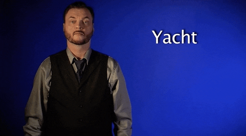 Sign Language Yacht GIF by Sign with Robert - Find & Share on GIPHY