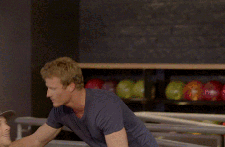 Hamish Blake Kiss GIF by The Bachelor Australia - Find & Share on GIPHY