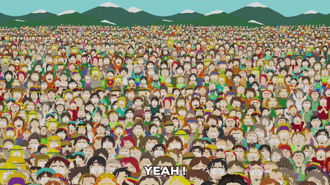Cheering Celebrating GIF by South Park - Find & Share on GIPHY