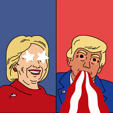 Donald Trump GIF by AOK - Find & Share on GIPHY