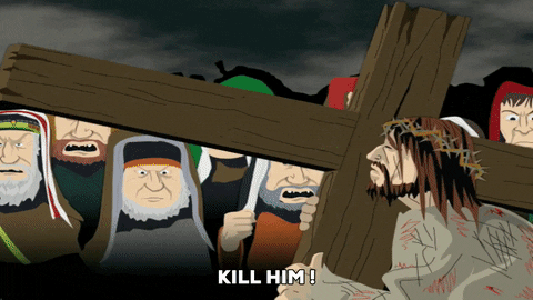 Passion Of The Christ Jesus GIF by South Park - Find & Share on GIPHY