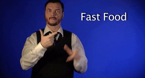 Fast Food Asl GIF by Sign with Robert - Find & Share on GIPHY