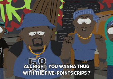 Crips Gans GIF by South Park - Find & Share on GIPHY