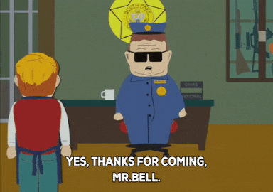 House Cop GIF by South Park - Find & Share on GIPHY
