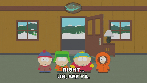 Eric Cartman Goodbye GIF by South Park - Find & Share on GIPHY