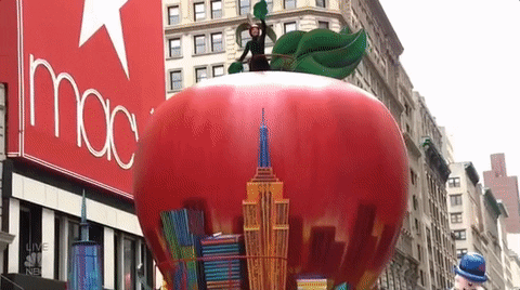 The Big Apple GIF by The 91st Annual Macy’s Thanksgiving Day Parade ...