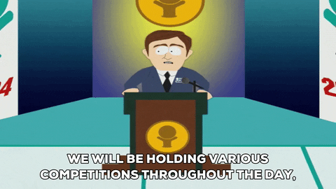 Awards Podium GIF by South Park - Find & Share on GIPHY