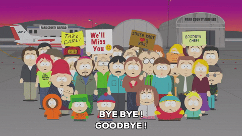 Eric Cartman Goodbye GIF by South Park - Find & Share on GIPHY